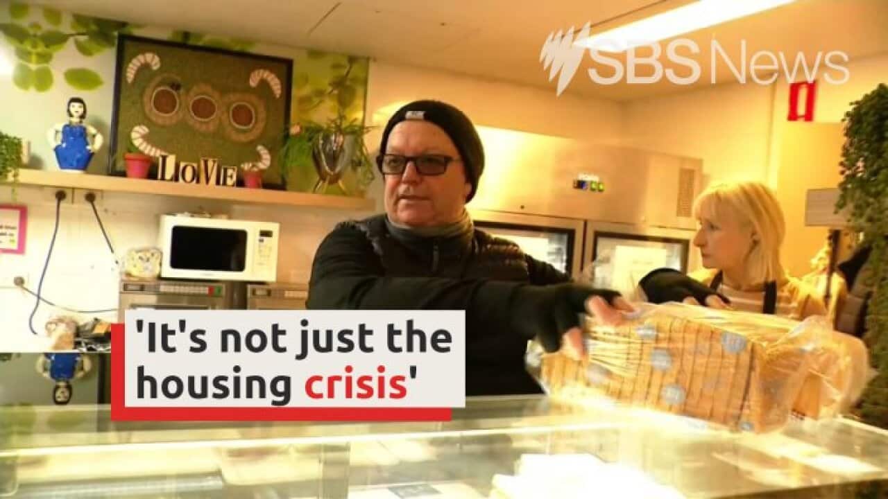 Donations plummet as Foodbank demand rises I SBS News | SBS News