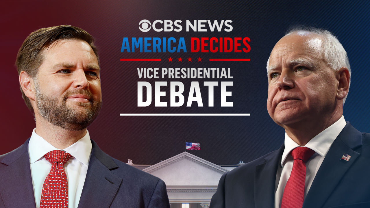 How to watch the Tim Walz and JD Vance CBS News Vice-Presidential Debate LIVE on SBS | SBS What's On