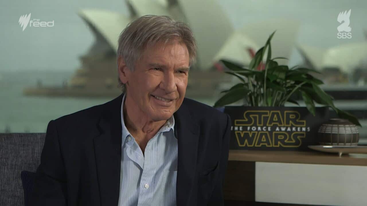 Harrison Ford tells Marc Fennell to "shut up", also forgets partying ...