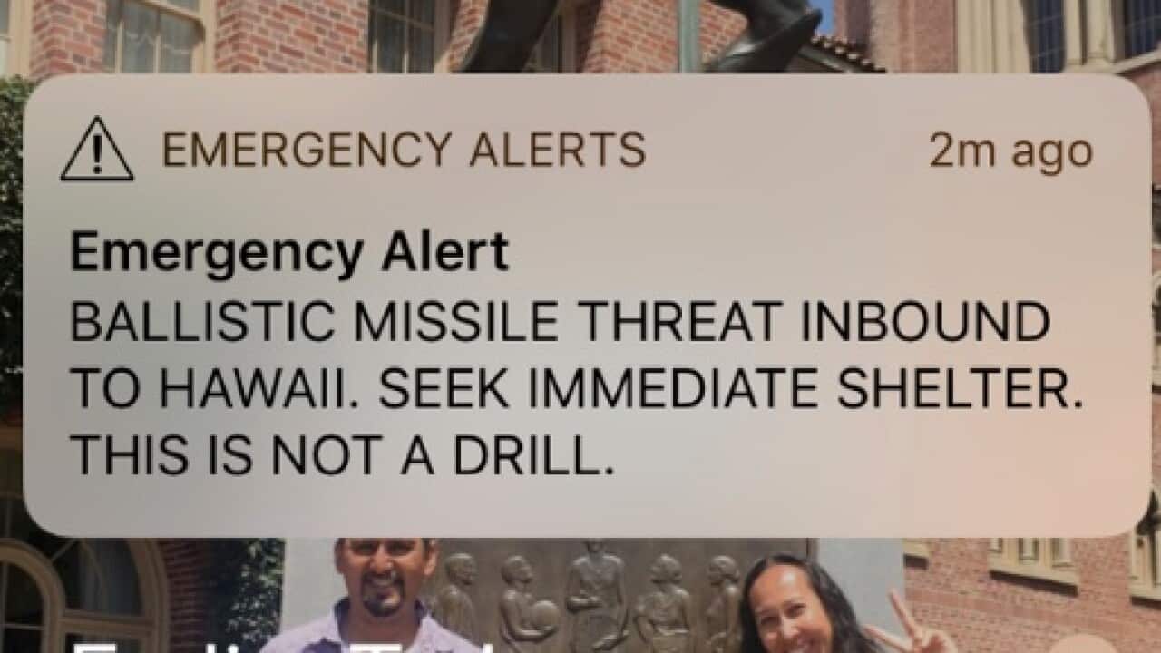 nuclear warning text