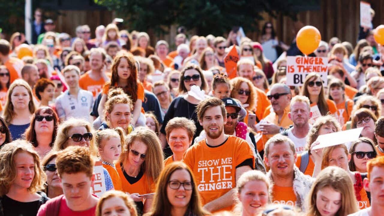 #Goginger: The ‘ginger pride’ movement sweeping through Melbourne | SBS Voices