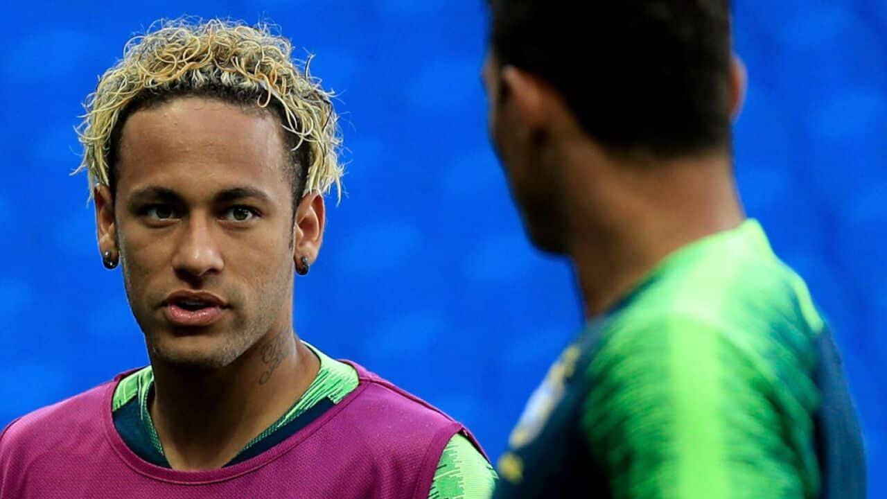 neymar mohawk blonde