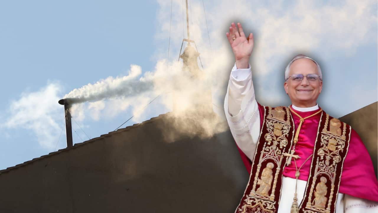 Witte rook in Vaticaanstad: nieuwe paus heet Leo XIV | SBS Dutch