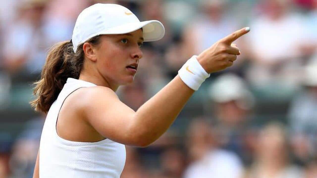 Sports - Iga Swiątek captures the new WTA World No.1 | SBS Polish