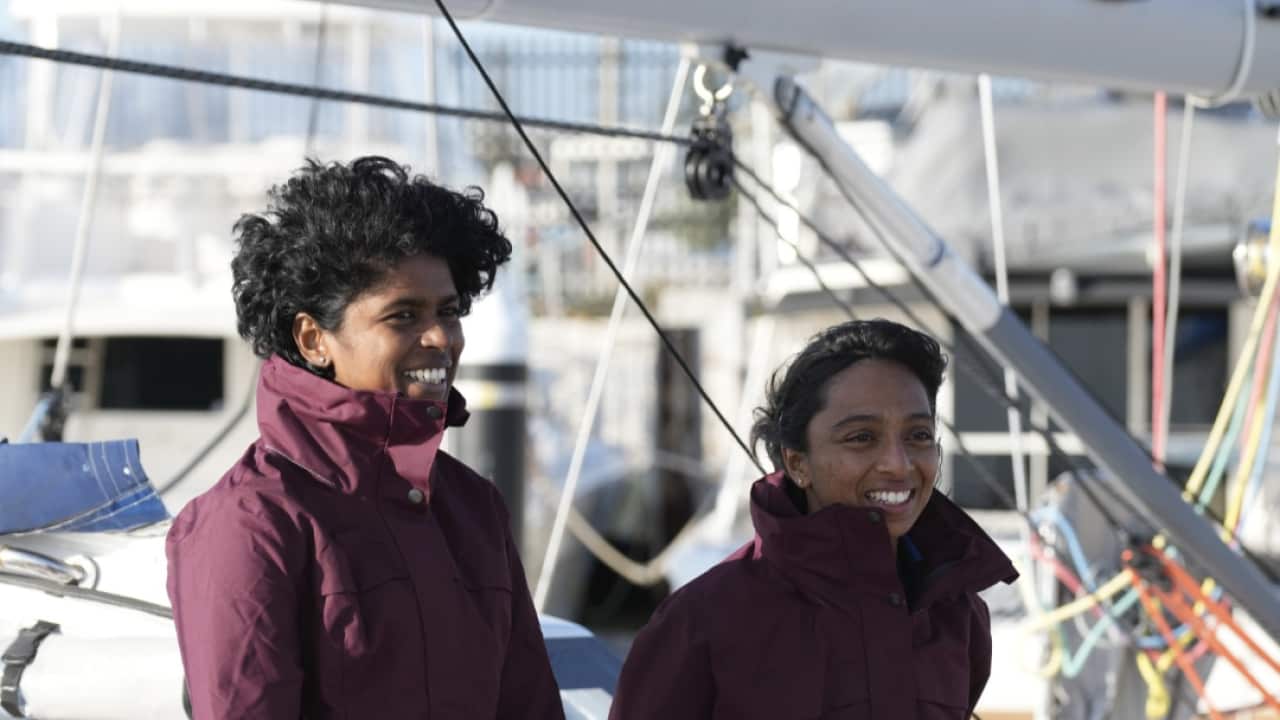 'Australia is beautiful': Indian Navy women officers on path-breaking sailing expedition dock in ...