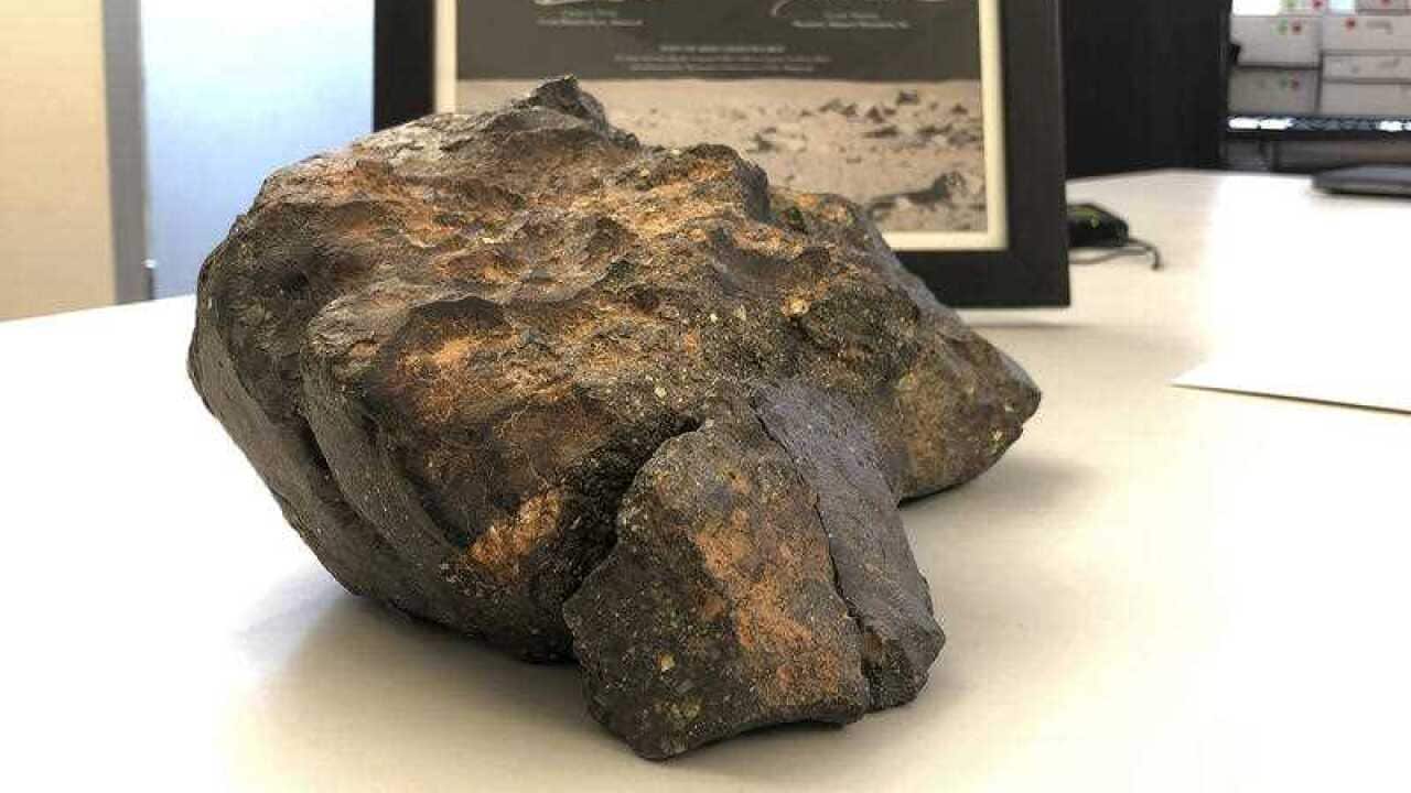 space rock found