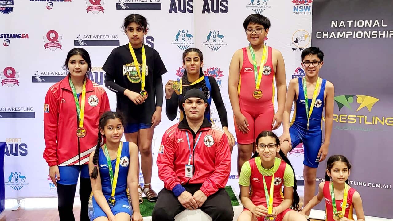 Medal haul for Melbourne's junior wrestlers | SBS Hindi