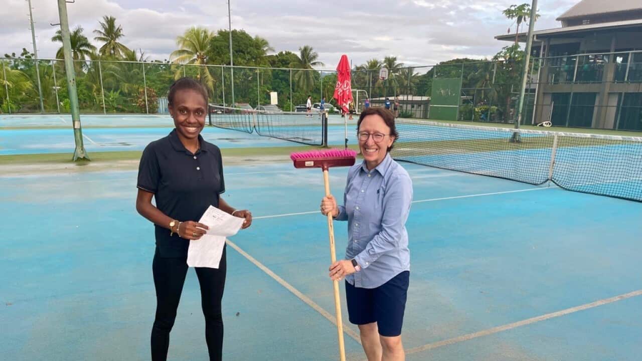 Tennis als Sprungbrett für junge Frauen im Pazifik | SBS German