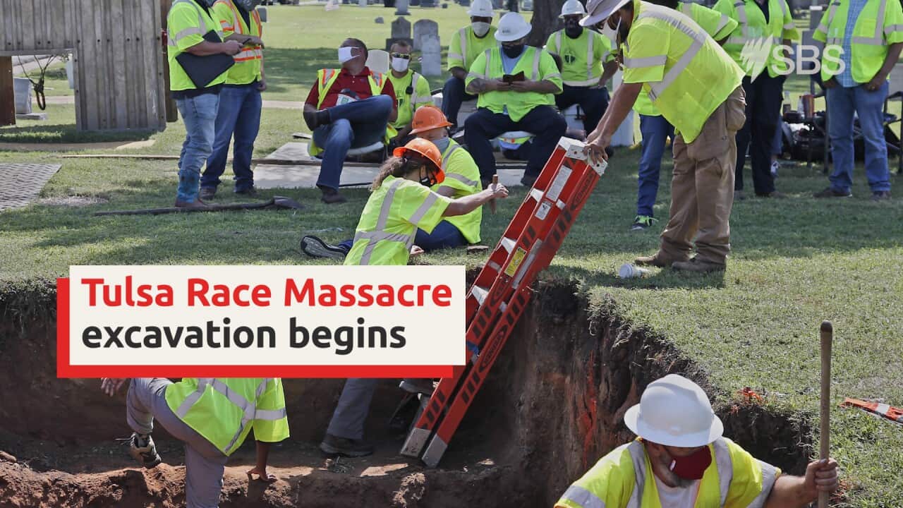 Excavation for victims of the 1921 Tulsa Race Massacre begins | SBS News