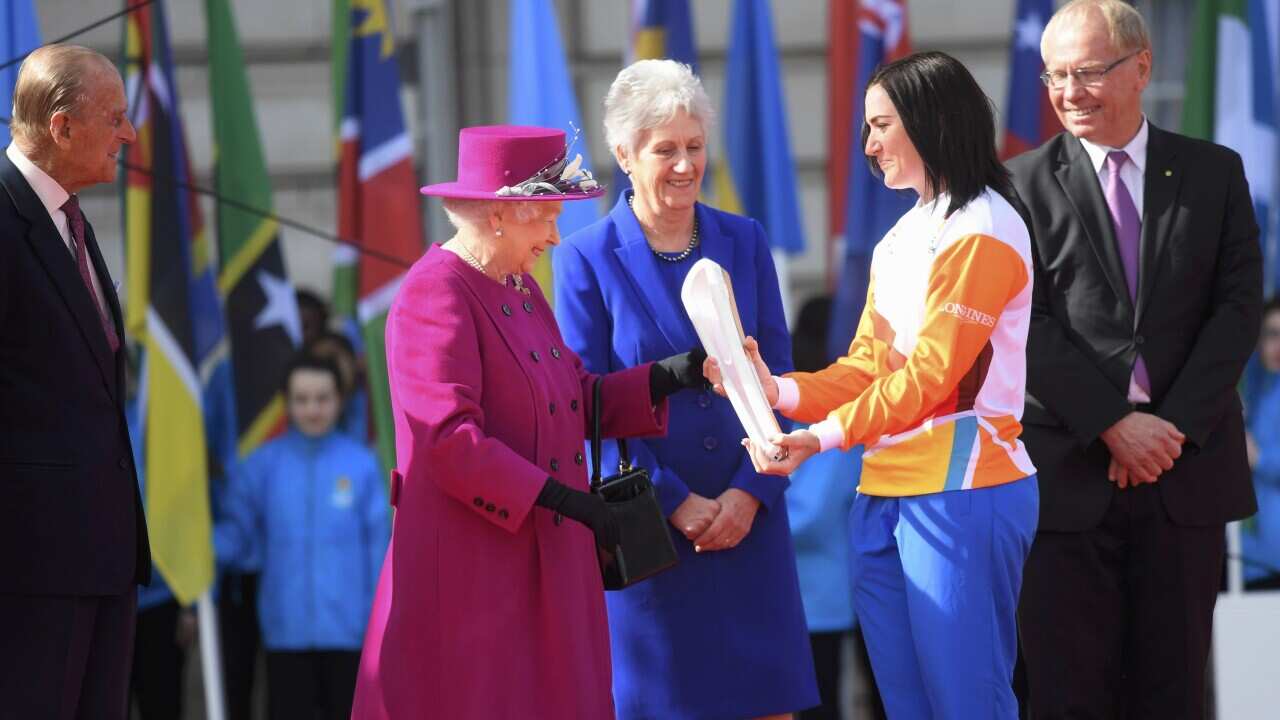the queen baton