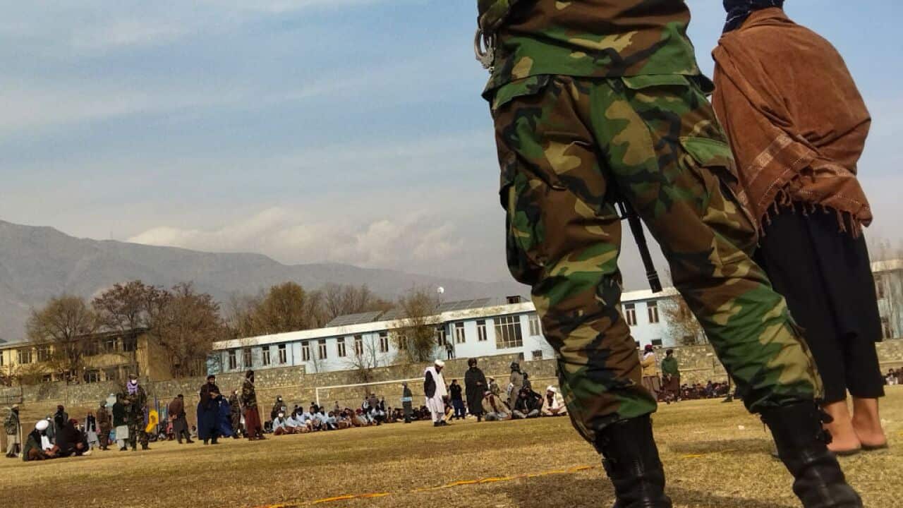 Taliban publicly flog 27 Afghans, including women, after first public execution | SBS News