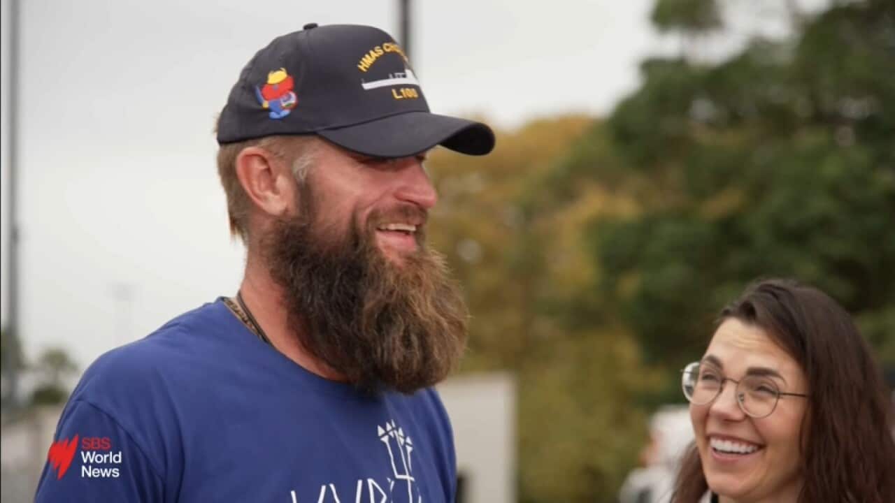 Lithuanian rower reunited with wife after voyage cut short by Tropical ...