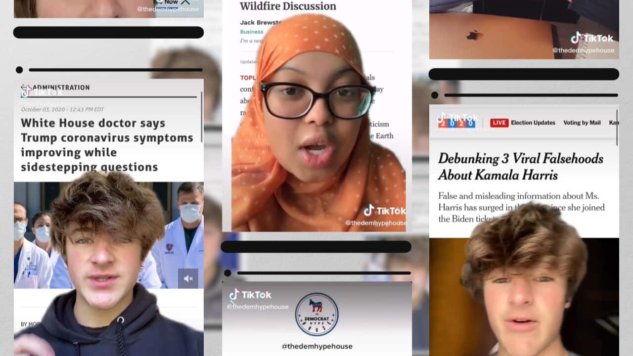 US Election: How TikTok is giving political power to Gen Z | SBS Dateline