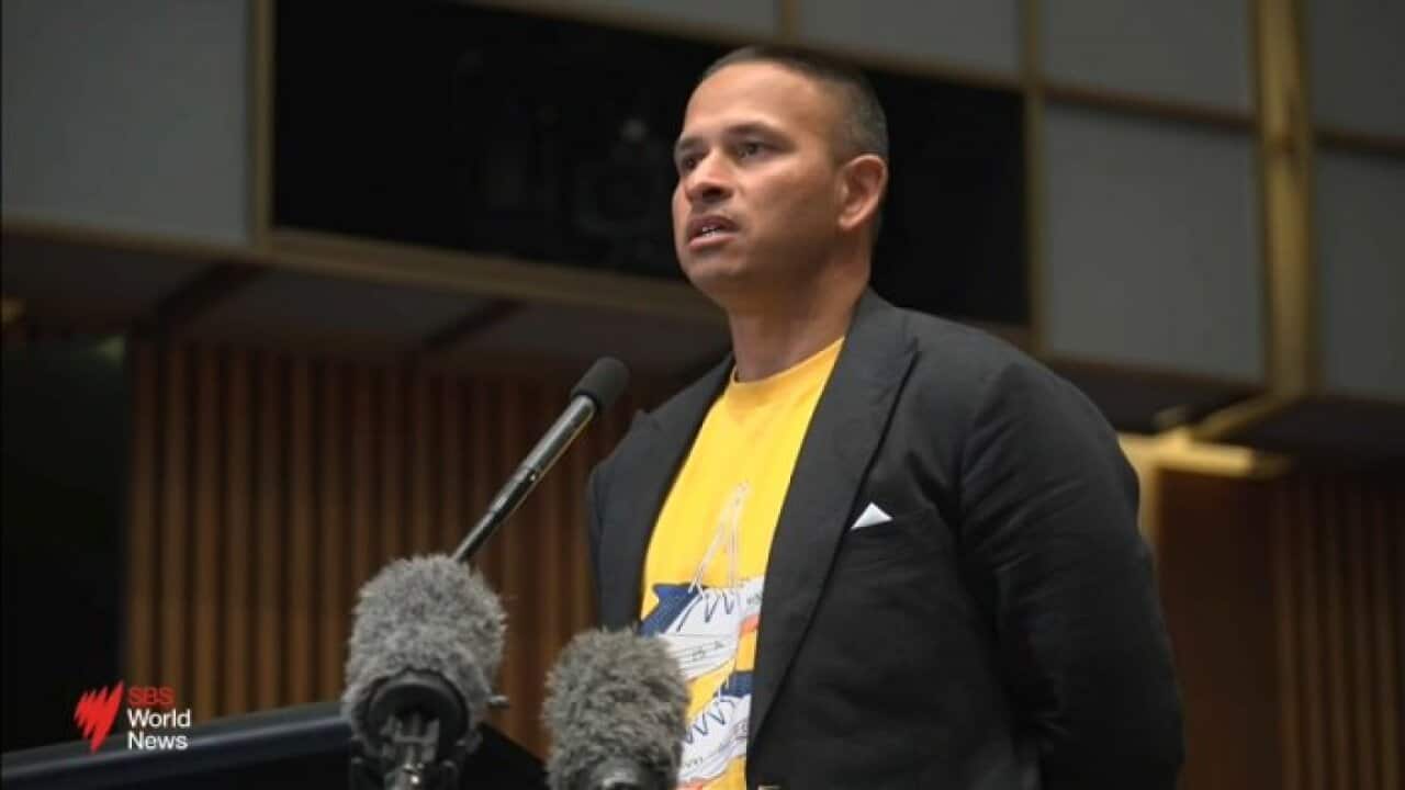Usman Khawaja calls for Israel's ban from sports over Gaza war I SBS ...