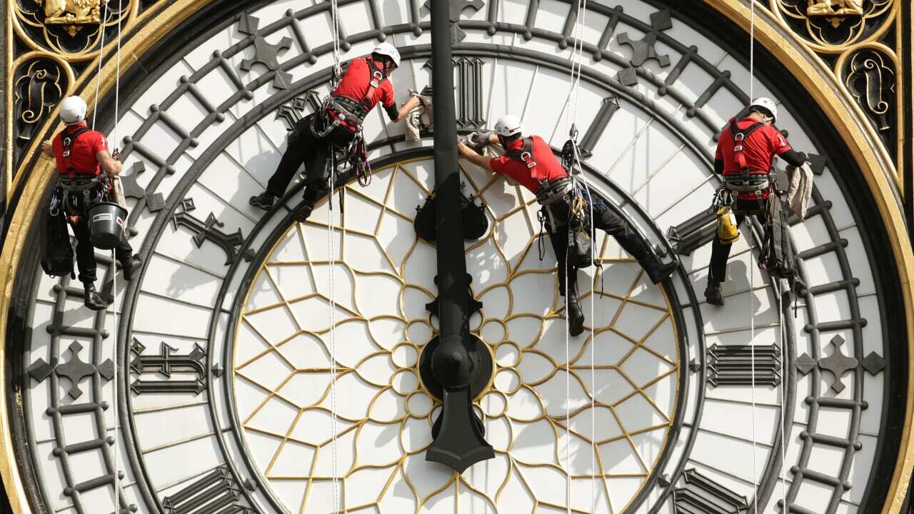 big ben clock stopped