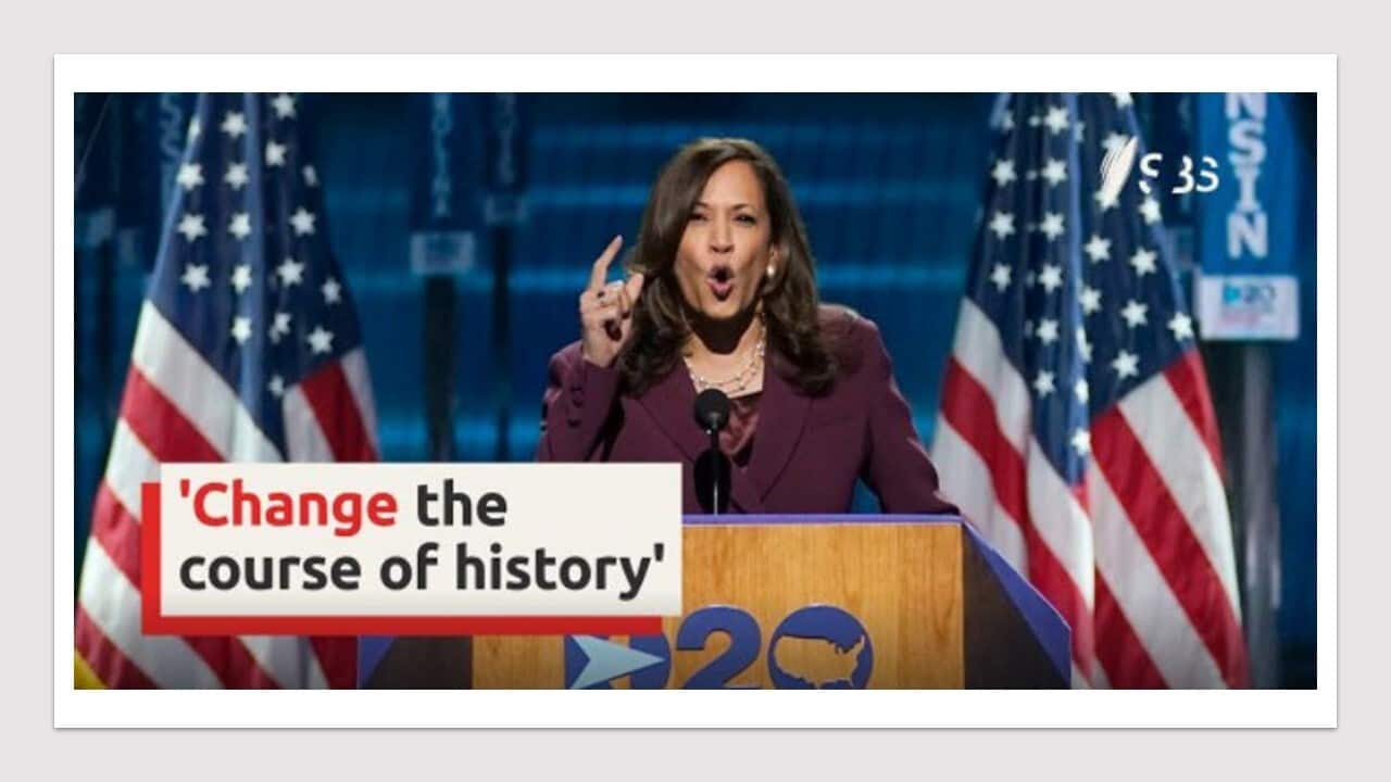 Personnage : Kamala Harris | SBS French