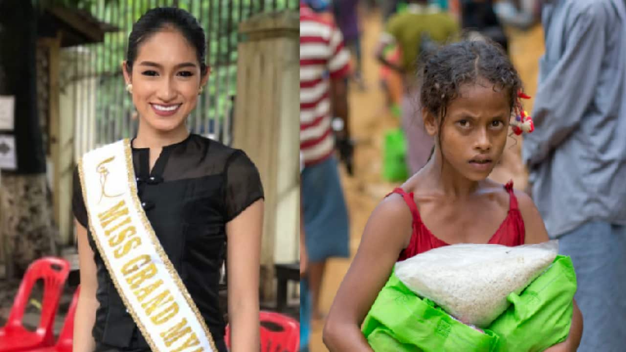 Myanmar beauty queen loses crown after Rohingya comments | SBS News