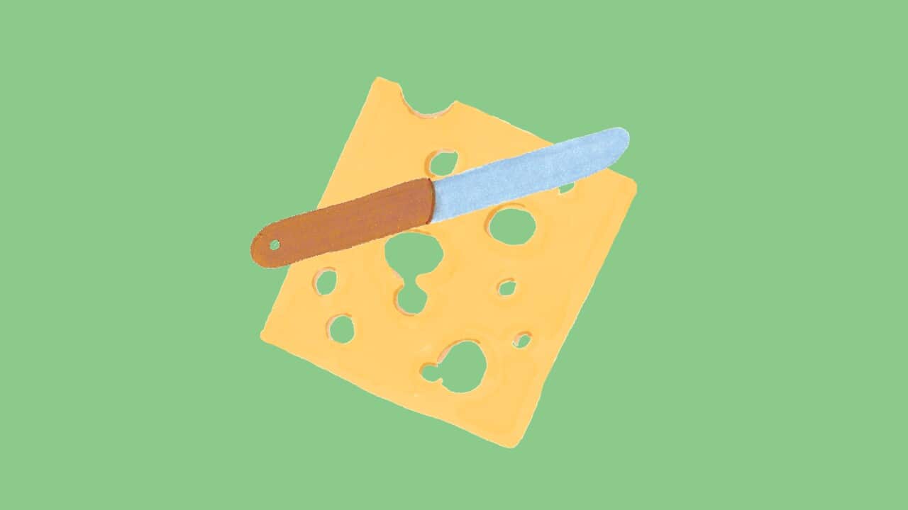 calcium cheese slice