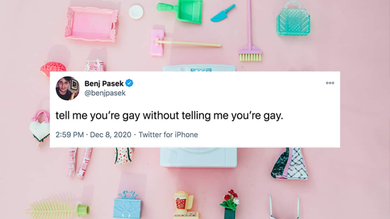 Twitter Users Tell Me Youre Gay Without Telling Me Youre Gay Sbs