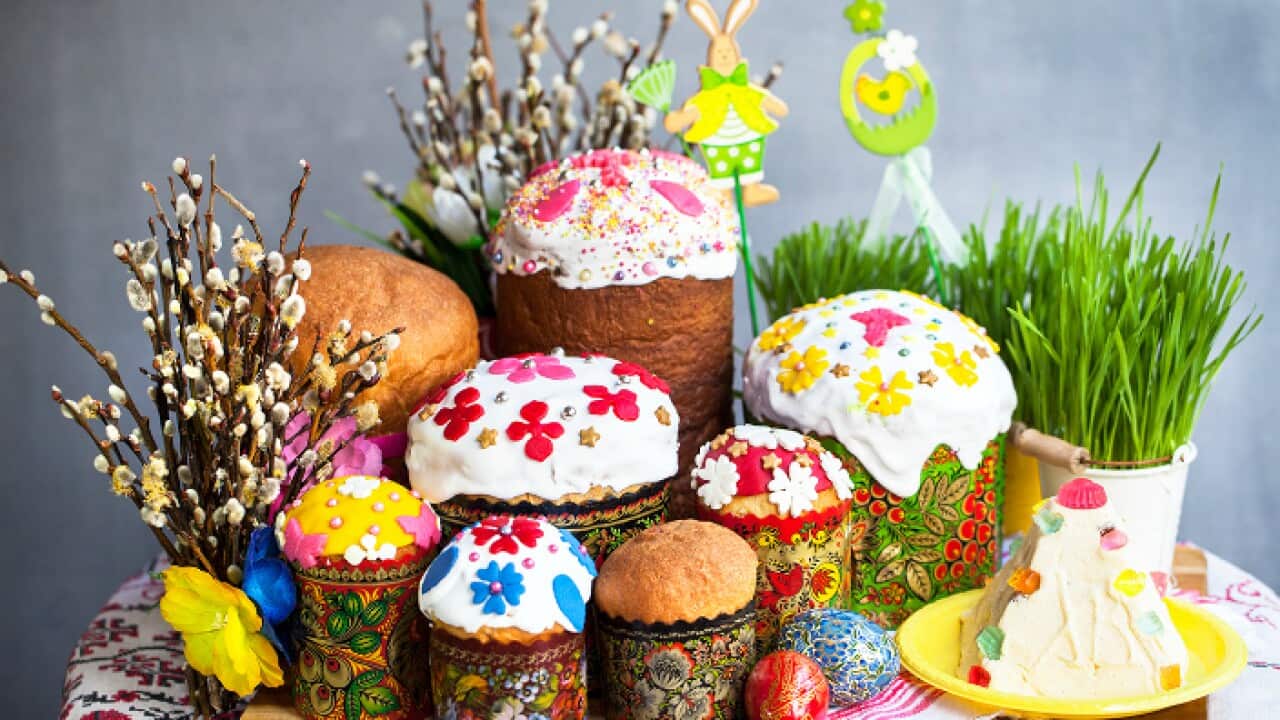 traditional russian easter cake