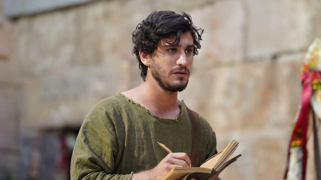 From the Bible to the screen: Expat George Xanthis stars in the series ...