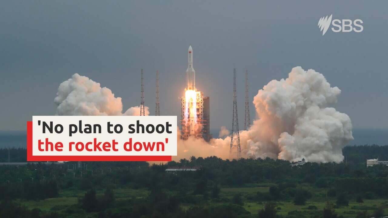 Chinese rocket expected to crash back to earth this weekend | SBS News