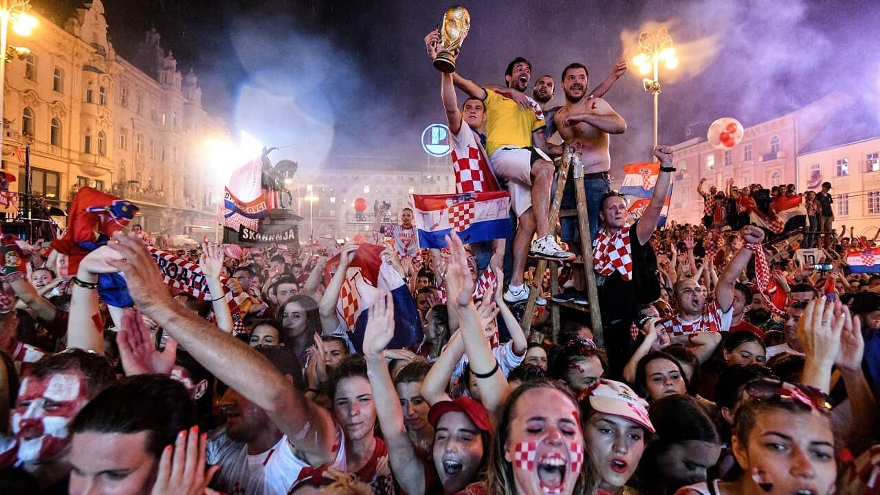 croatian crowd