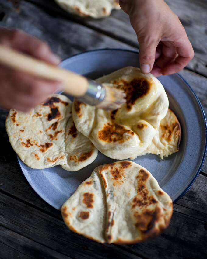 Flat out making flatbreads | SBS Food