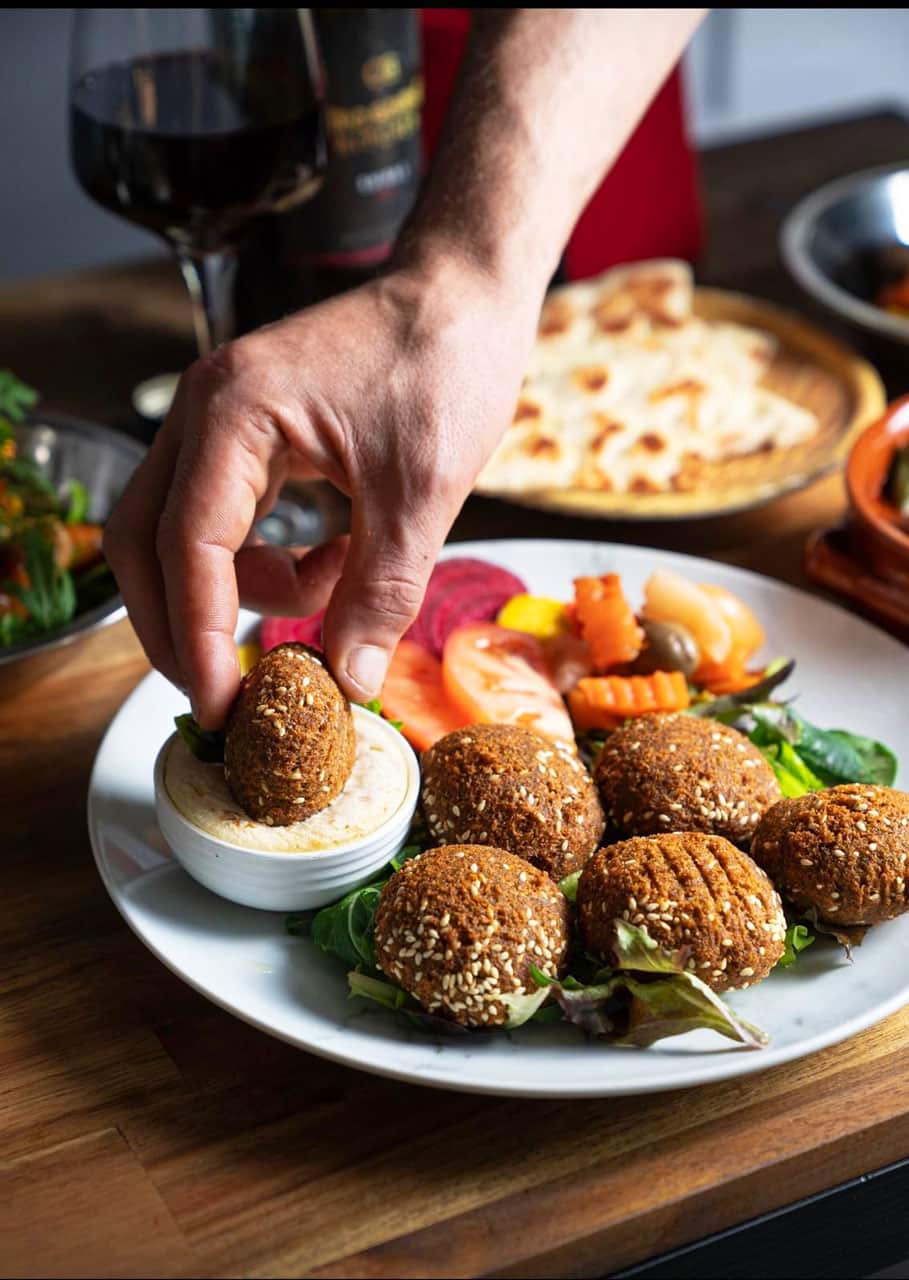 This restaurant serves Egypt's national dish and falafel made with 15 ...