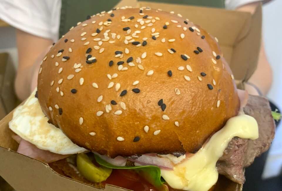 Holding on to heritage with the Uruguayan chivito sandwich | SBS Food