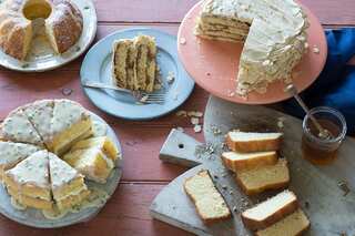 How to make a light, golden sponge | SBS Food
