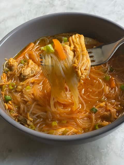A Filipino chicken soup brimming with chewy glass noodles | SBS Food