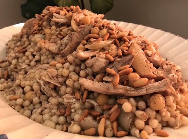 My mother-in-law's moghrabieh is what my family gathers around | SBS Food