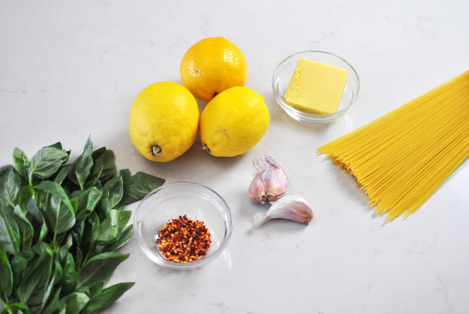 Southern Italian one-pan lemon spaghettini | SBS Food
