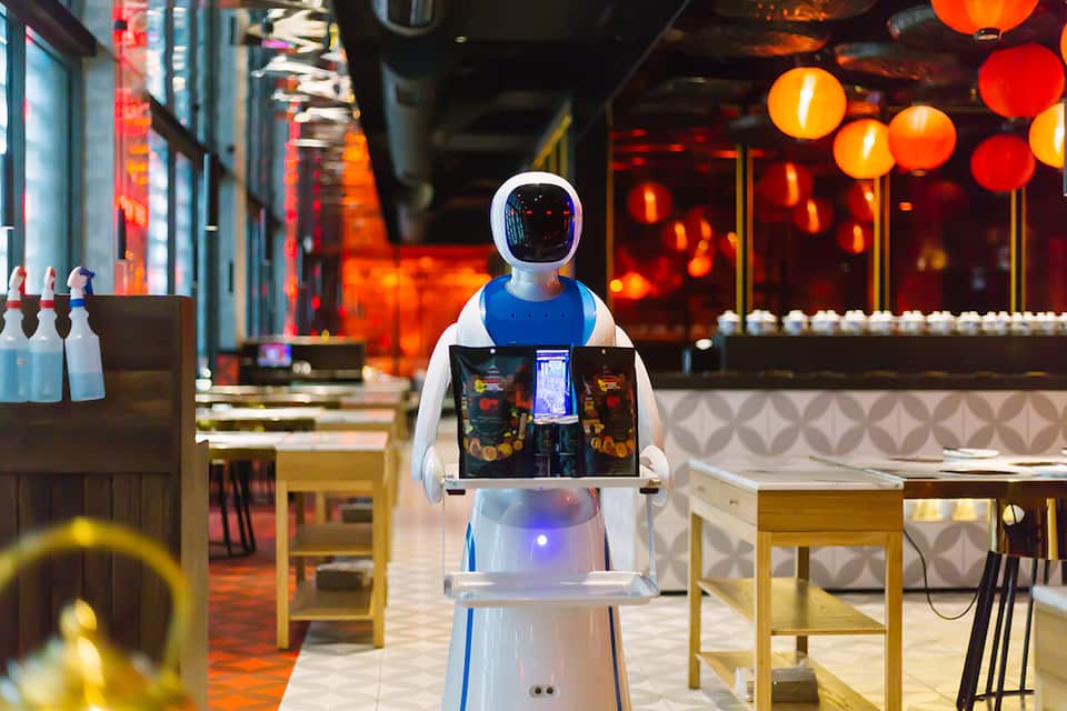Meet the robot waiters at Sydney's latest hotpot diner | SBS Food