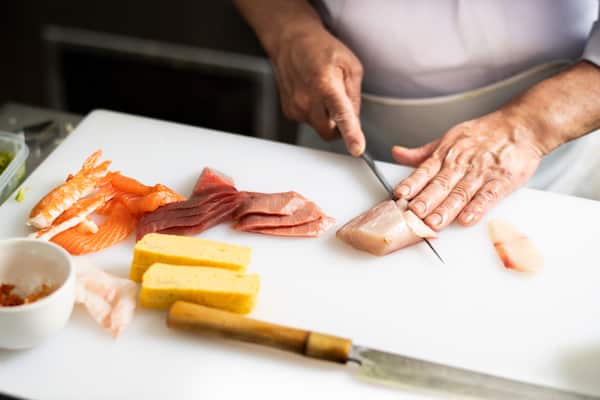 How to cut sashimi at home | SBS Food