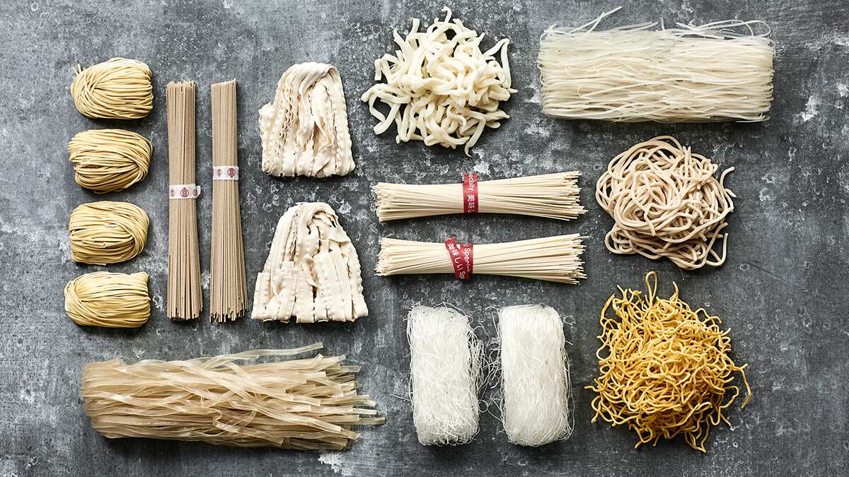 Types Of Asian Noodles Types Of Asian Noodles