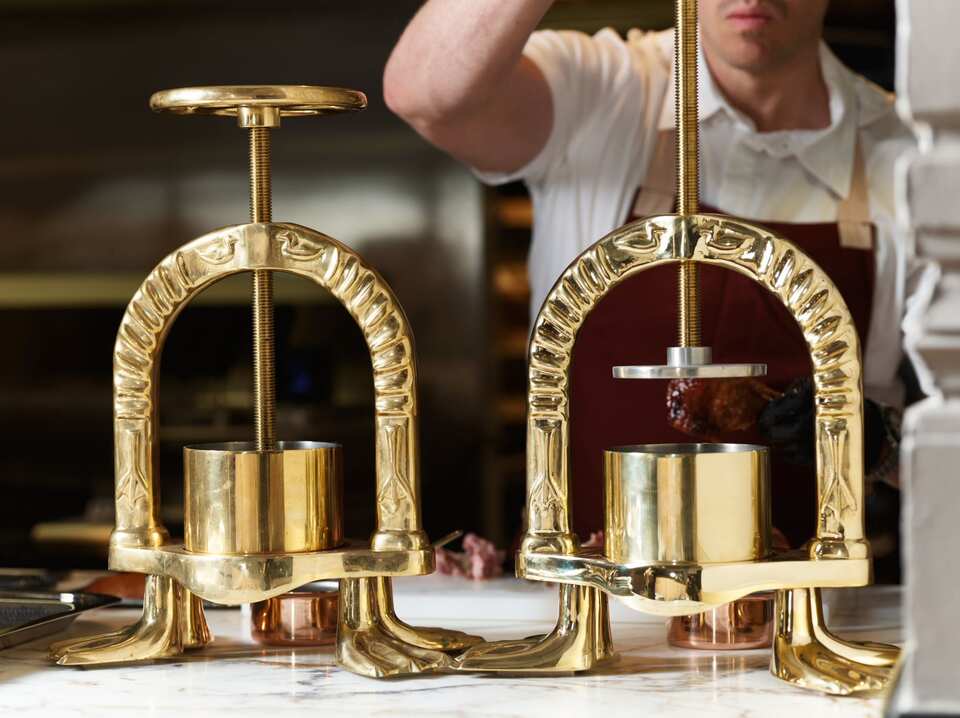 Try the pressed duck sauce at The Charles Grand Brasserie | SBS Food