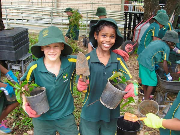 How a school kitchen garden can transform an entire community | SBS Food