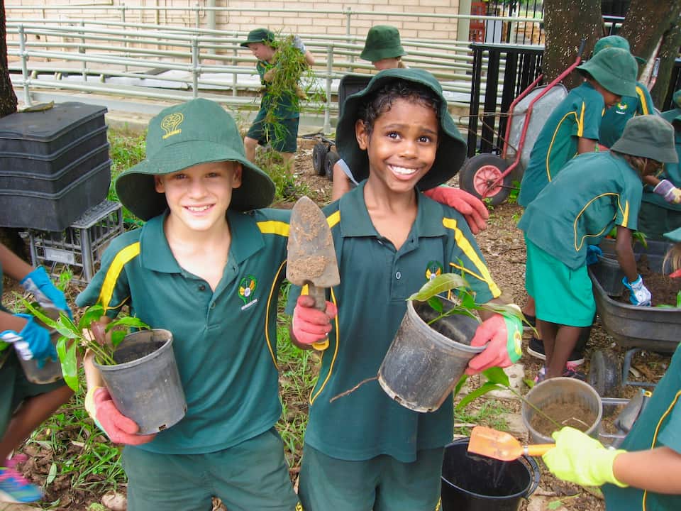 How a school kitchen garden can transform an entire community | SBS Food