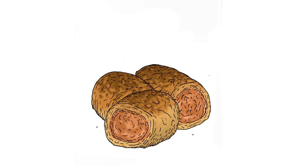 Sucuk sausage rolls recipe | SBS Food