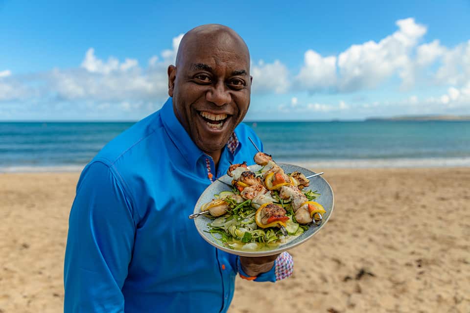 Ainsley will have you laughing with his Good Mood Food | SBS Food