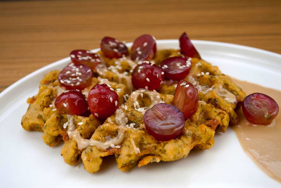 Love falafel? Love waffles? Meet the fawaffle | SBS Food