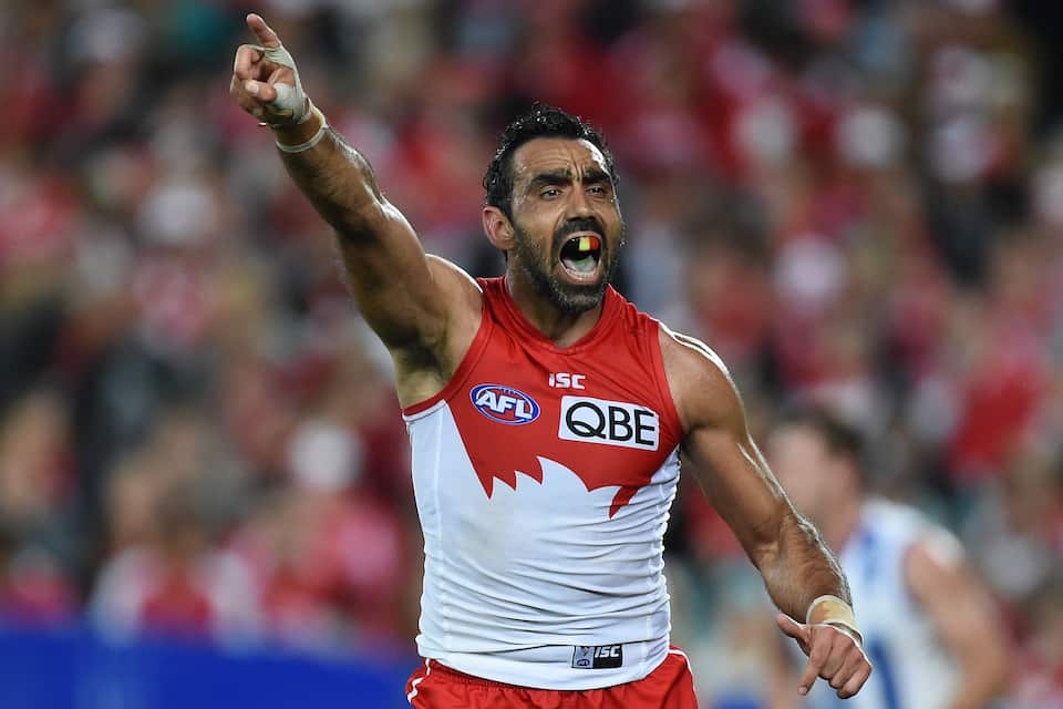 Adam Goodes documentary gets standing ovation at world premiere | SBS News