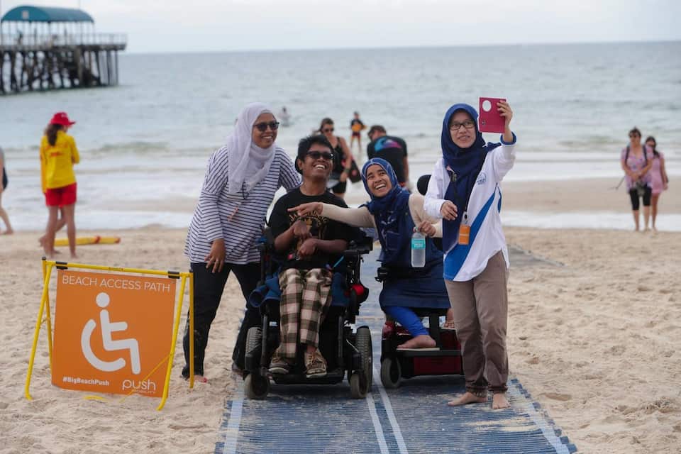 Calls to make beaches more accessible for people with disabilities ...