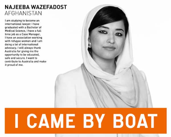 Former refugee launches 'I Came By Boat' campaign to highlight migrant ...