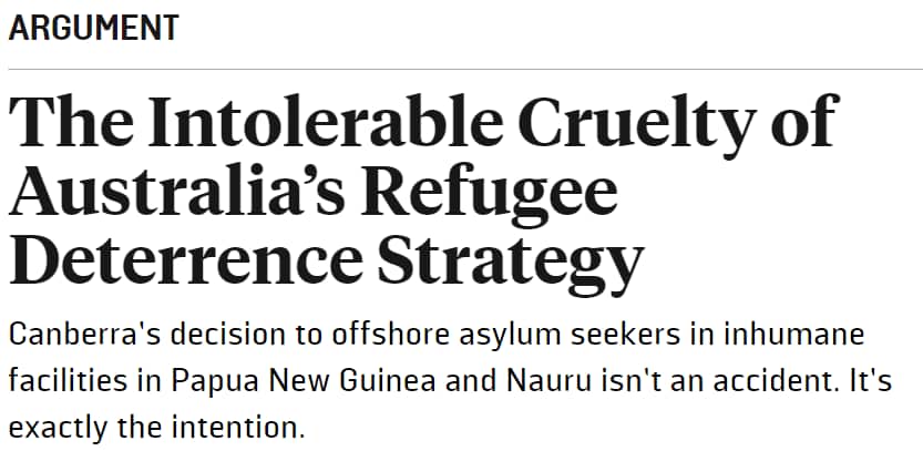 International responses to Australia's refugee policy | SBS The Feed