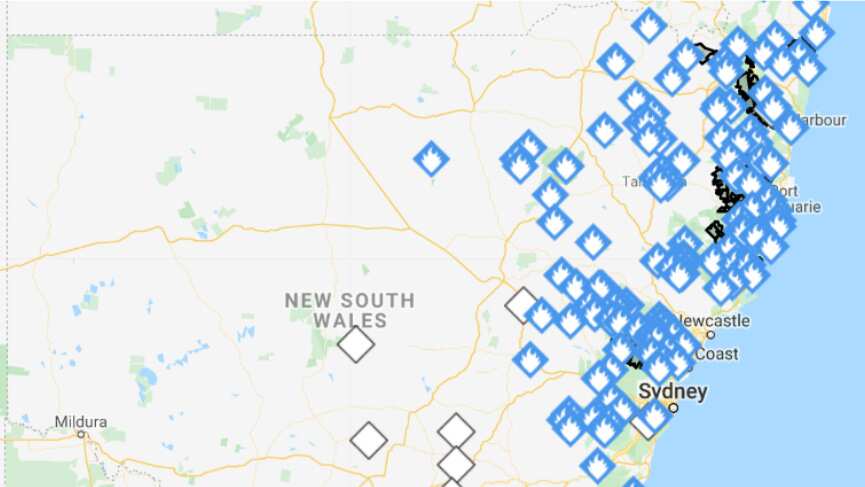 NSW bushfires are the EU's largest emergency mapping operation of 2019 ...