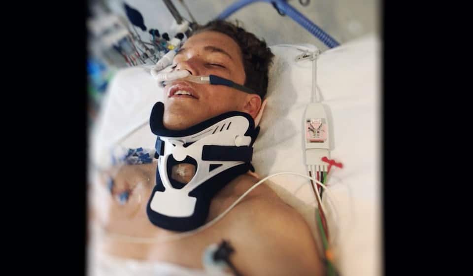 Alex was 16 when he became paralysed from the neck down. But he says it ...