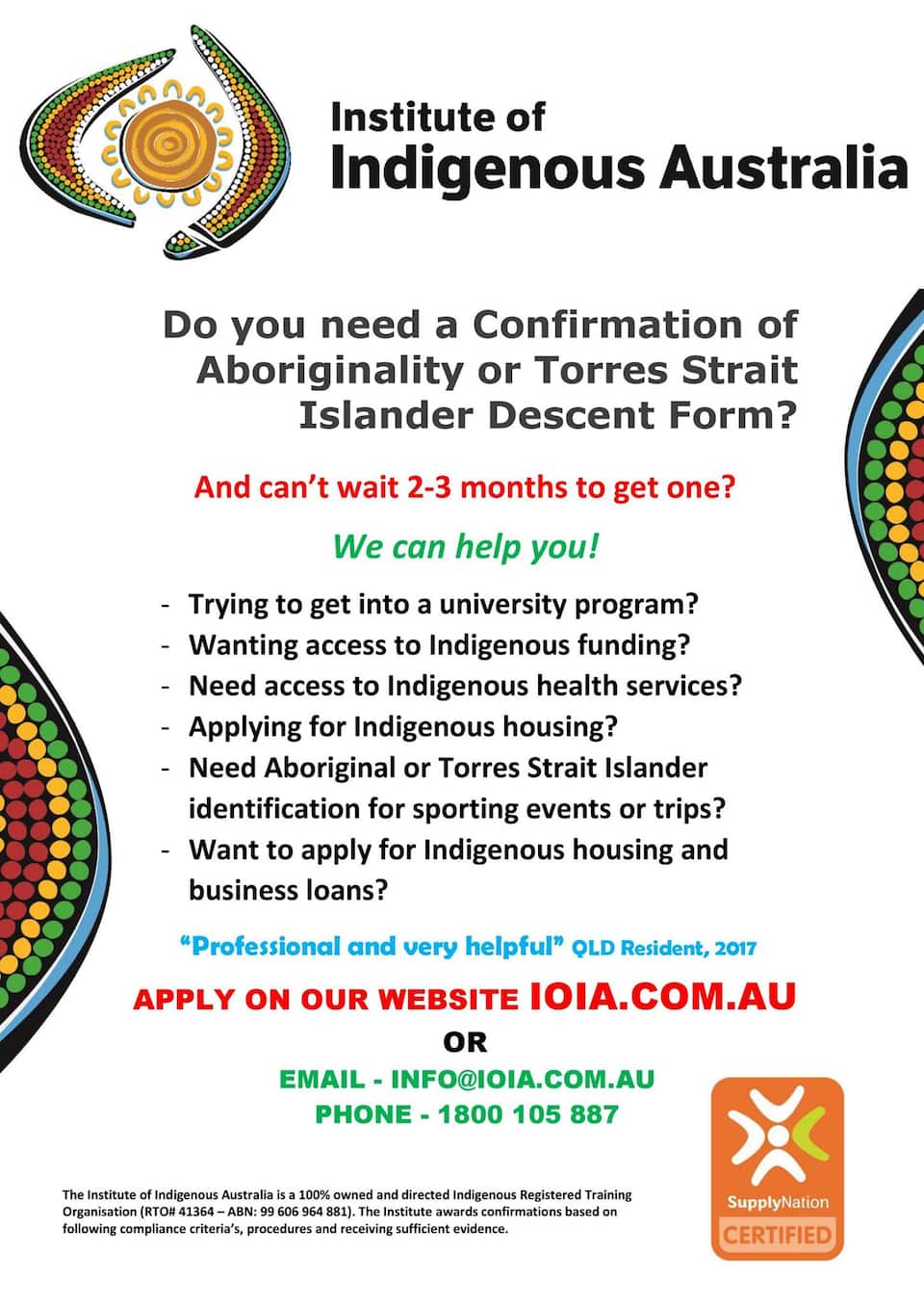$99 online confirmation of Aboriginality service provokes backlash ...